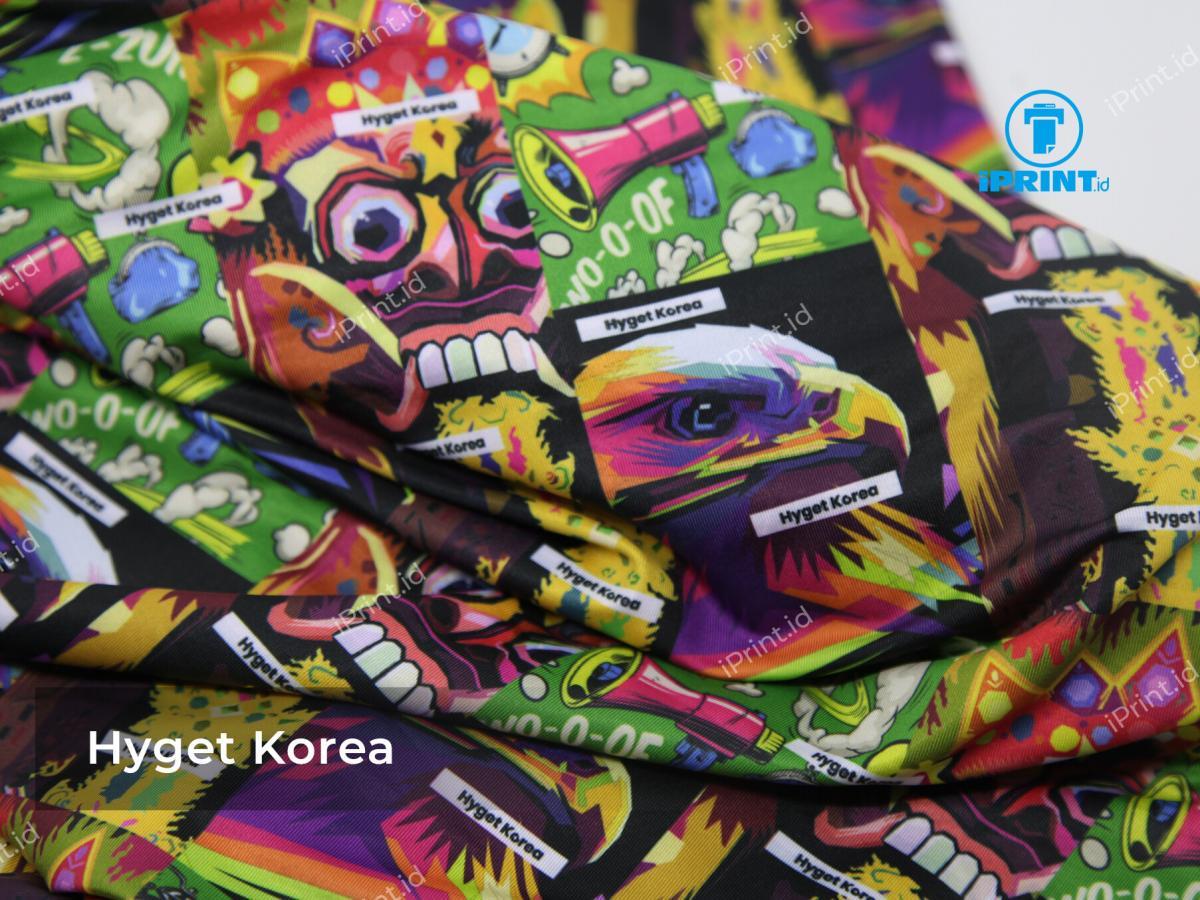 Bahan Kain Hyget Korea dan Kelebihannya - iPrint