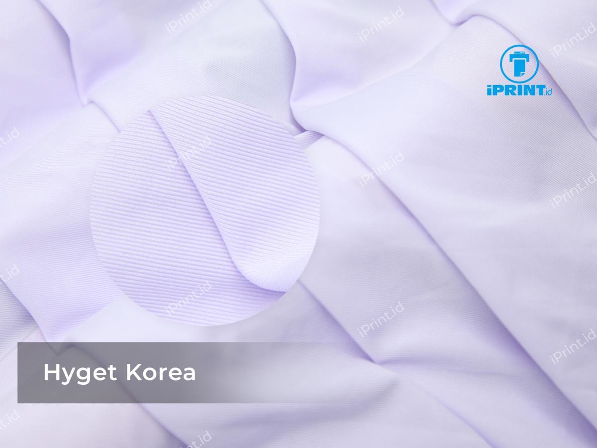 Bahan Kain Hyget Korea dan Kelebihannya - iPrint