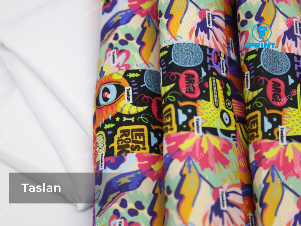 Bahan Kain Taslan dan Kelebihannya - iPrint