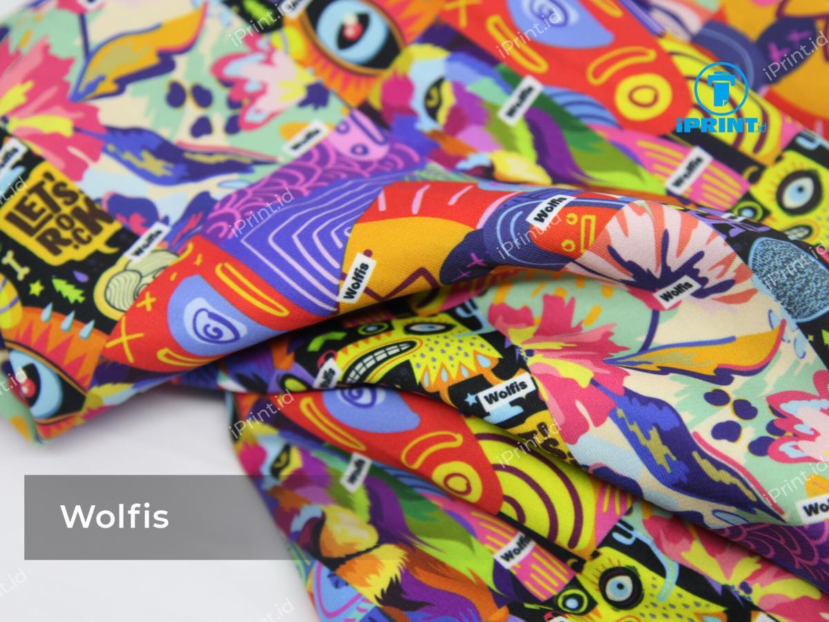 Bahan Kain Wolfis dan Kelebihannya - iPrint