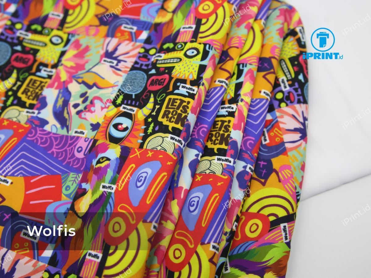 Bahan Kain Wolfis dan Kelebihannya - iPrint