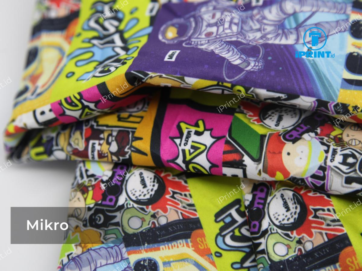 Mengenal Bahan Kain Micro untuk Industri Tekstil Printing