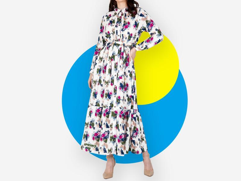 Custom Dress Printing Desain Sendiri Kualitas Terbaik - iPrint