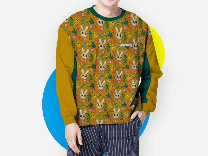 Sweater Printing Bisa Custom Desain Gambar Sendiri - iPrint